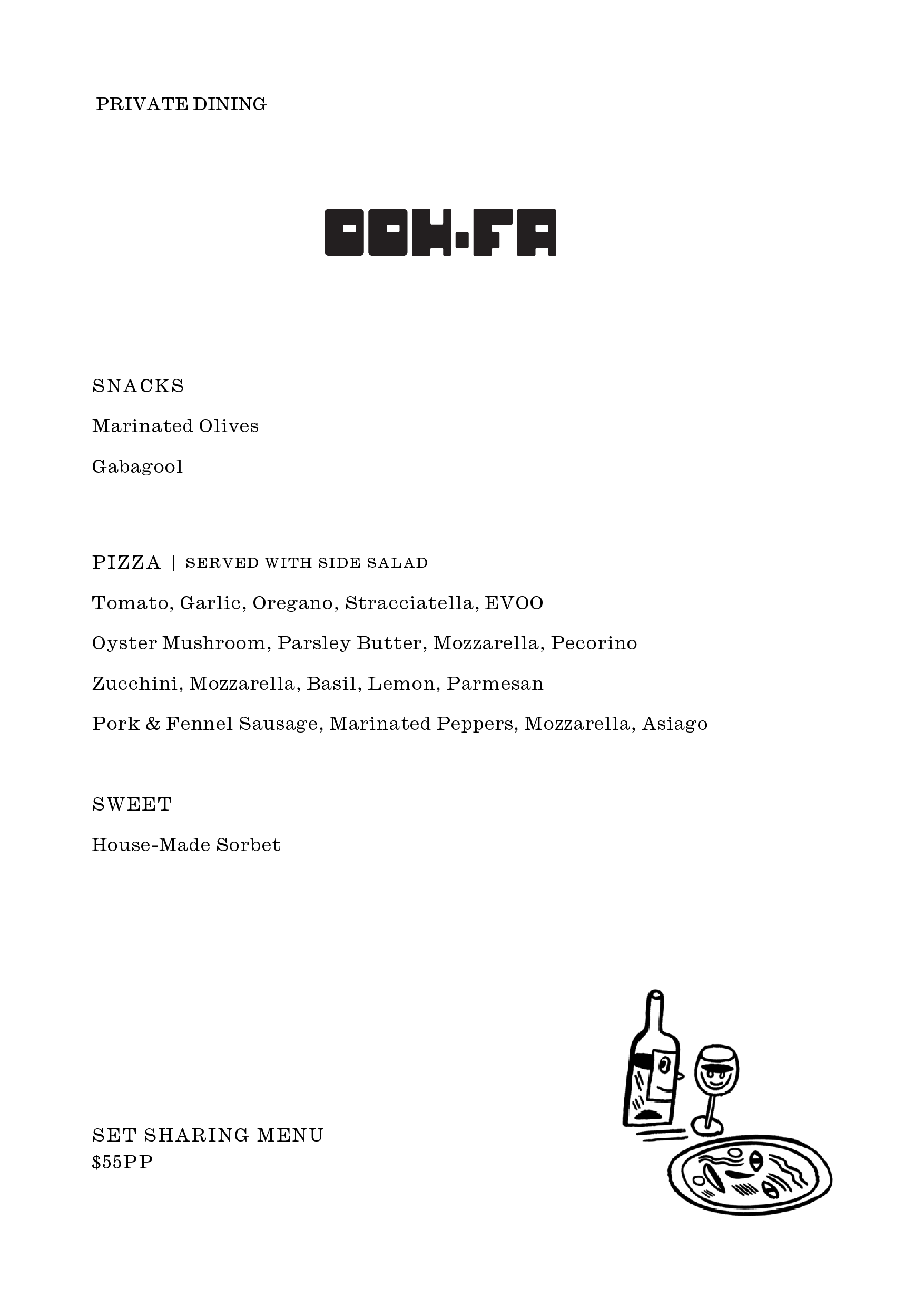 Ooh-fa - Private Dining
